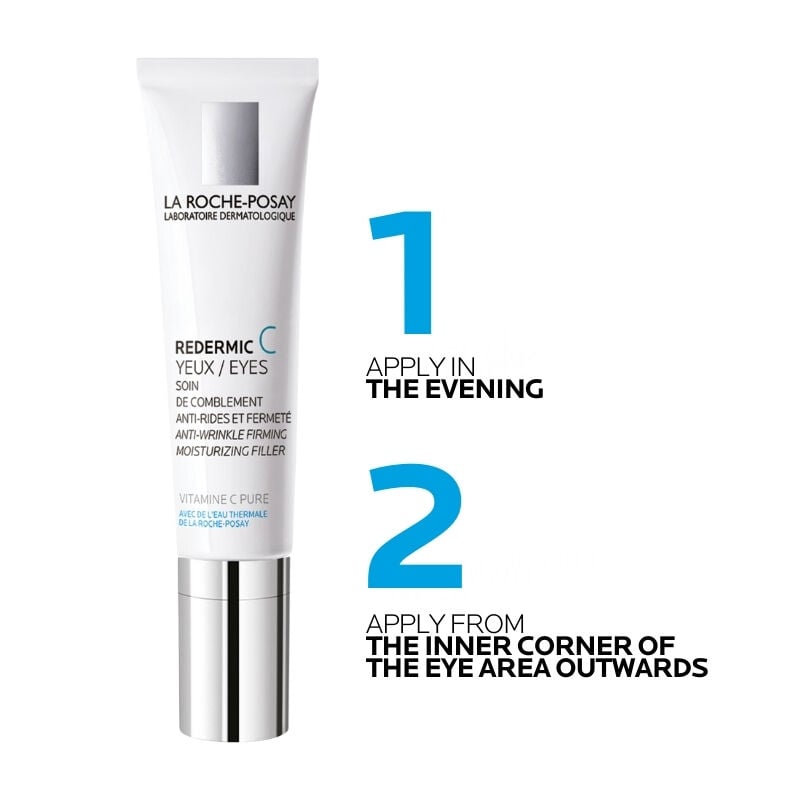 Redermic Vit C Anti-Ageing Eye Cream | La Roche-Posay Australia