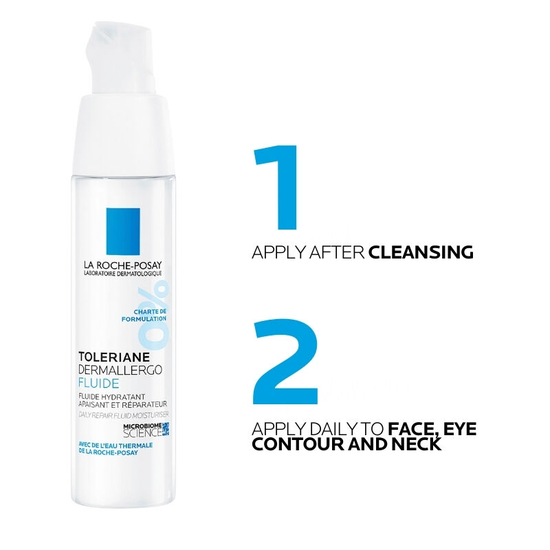 Toleriane Fluid Lightweight Moisturiser | La Roche-Posay Australia