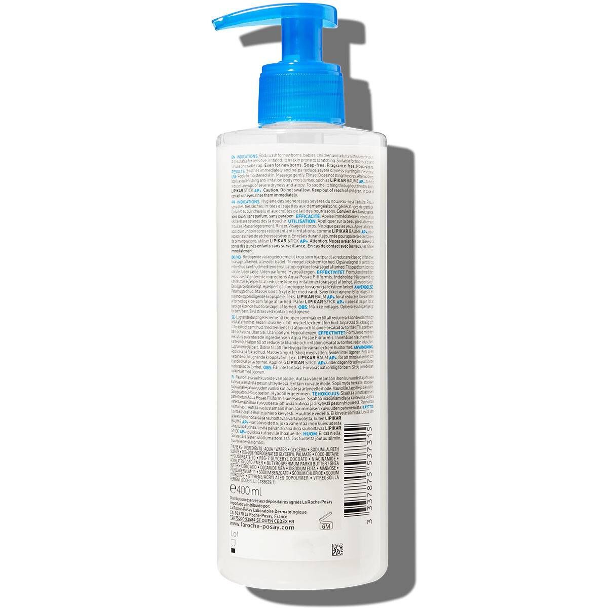 Lipikar Syndet AP+ Shower Cream | La Roche-Posay Australia