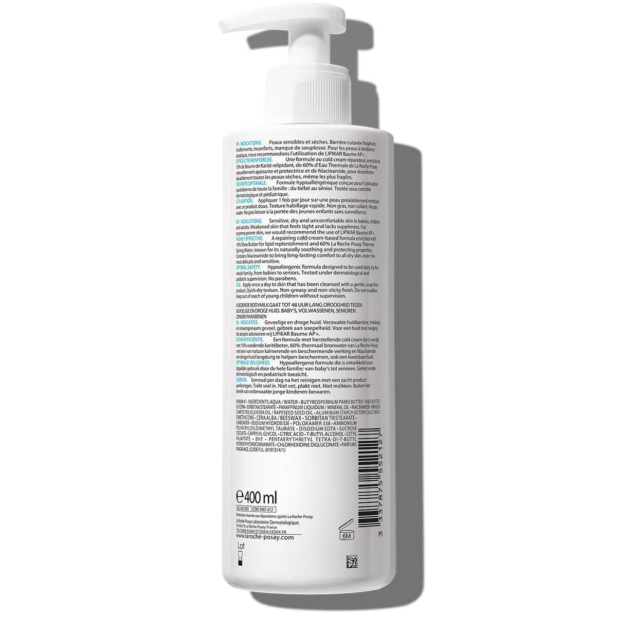 Lipikar Lait Body Lotion for Dry Skin | La Roche-Posay Australia