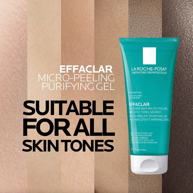Effaclar Micro-Peeling Gel Cleanser | La Roche-Posay Australia