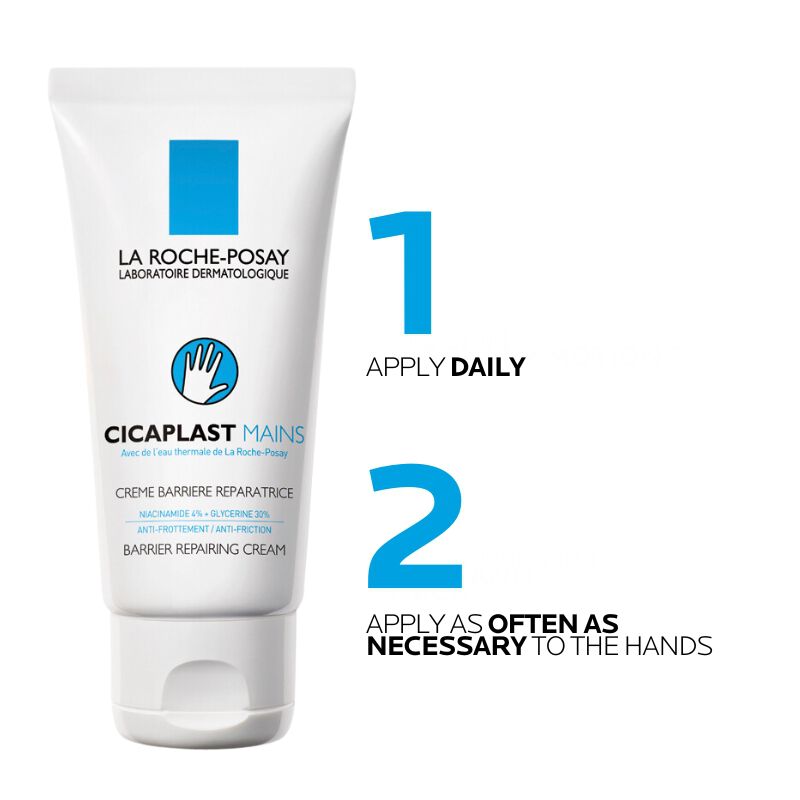 Cicaplast Mains Hand Barrier Cream | La Roche-Posay Australia