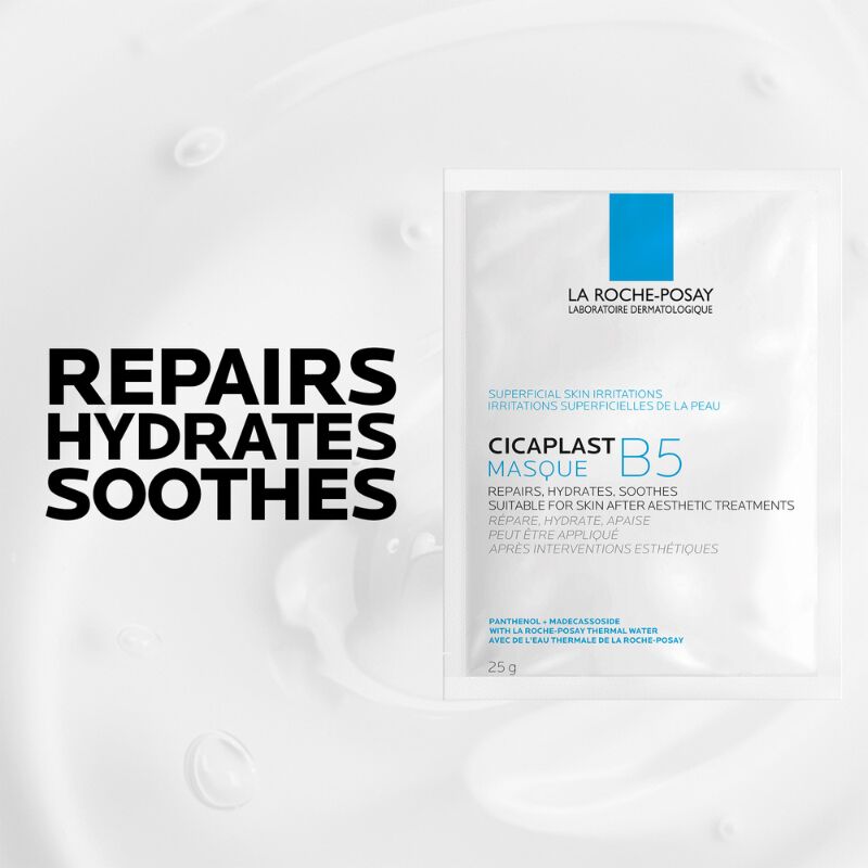 Cicaplast B5 Hydrating Sheet Mask 5 pack | La Roche-Posay Australia